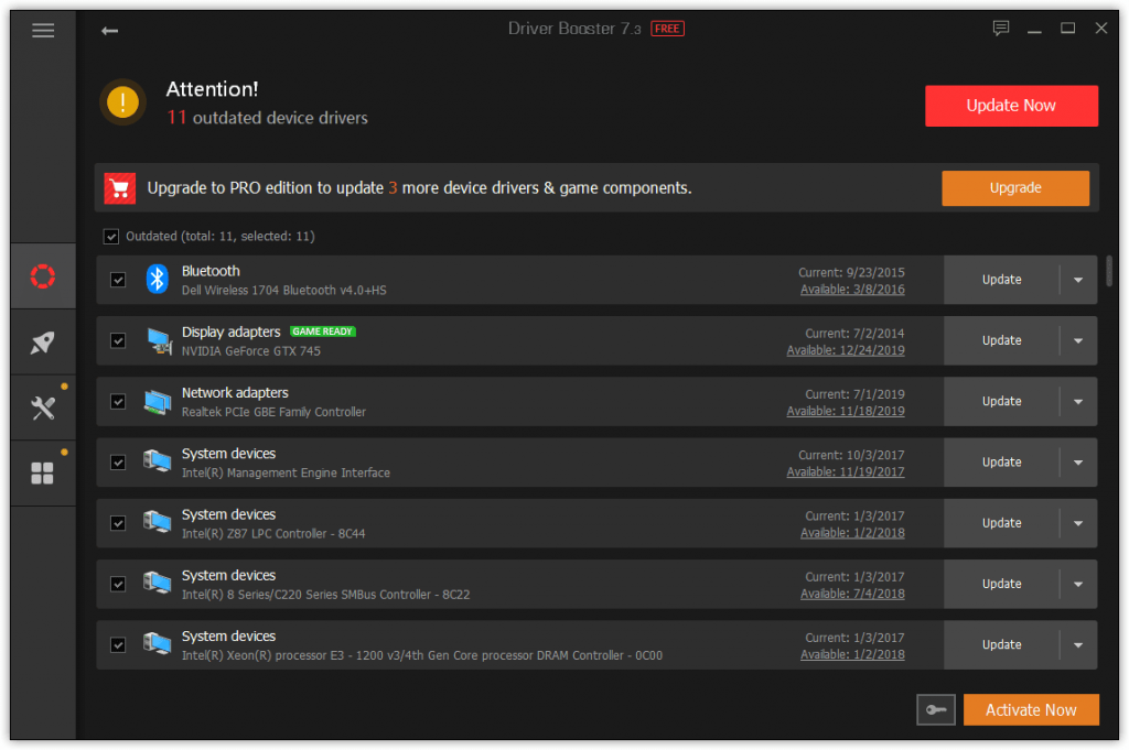 Driver Booster v7.6.0 recenze (bezplatný aktualizátor ovladačů) – Soubory